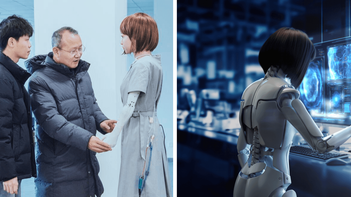 Wait, did that humanoid robot just raise its eyebrow at me and shake ...